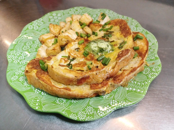 Cheesy Chive French Toast | Seasoned Cooking